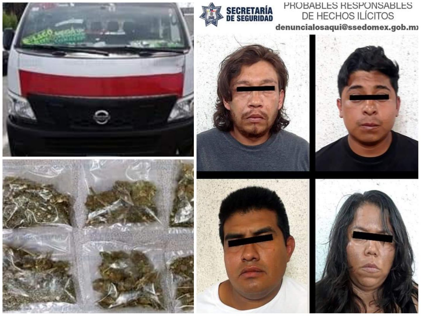 Desarticulan banda delictiva dedicada al atraco y narcomenudeo; dos son ...