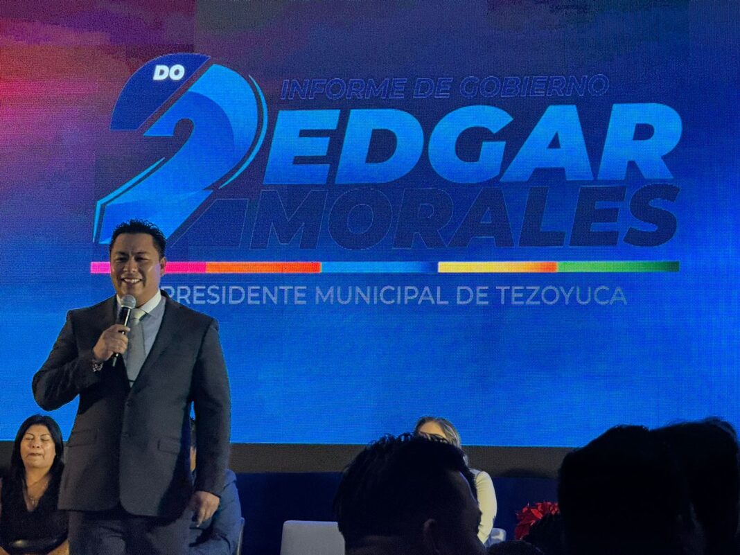 Edgar Morales: En Tezoyuca estamos trabajando y estamos trabajando bien - contrapapel.mx